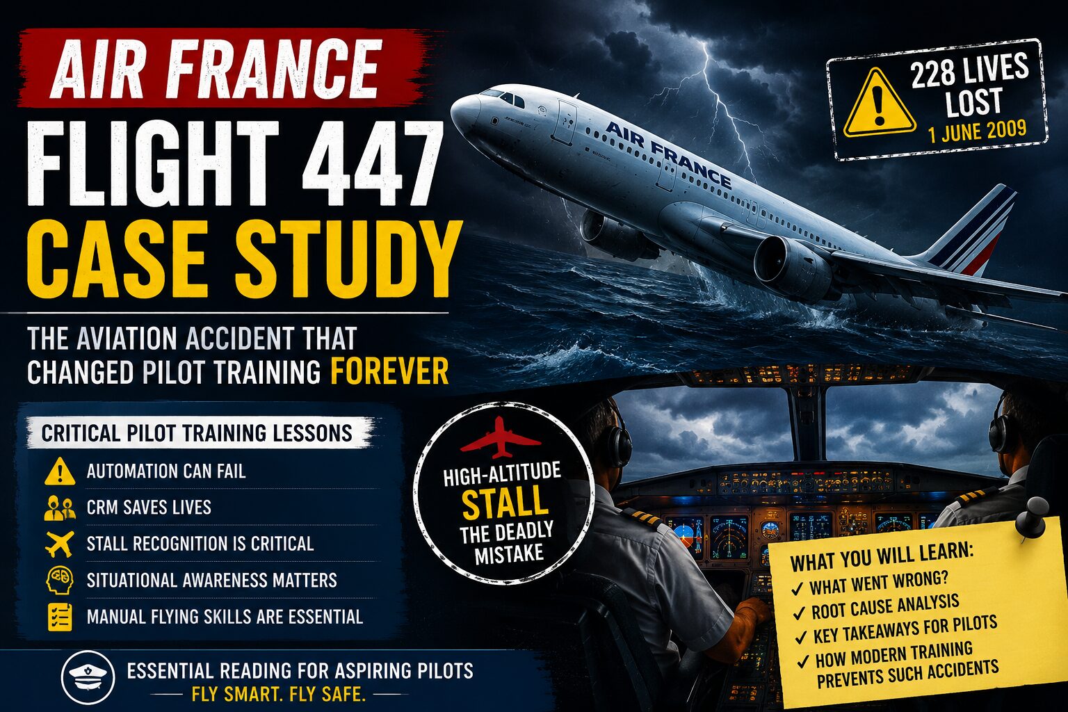 Air France Flight 447 Case Study: Critical Lessons